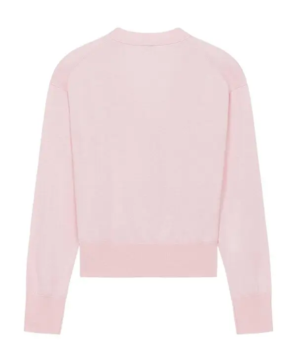 Kenzo Boke Flower Wool Cardigan - Pink