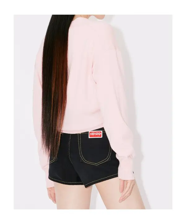 Kenzo Boke Flower Wool Cardigan - Pink