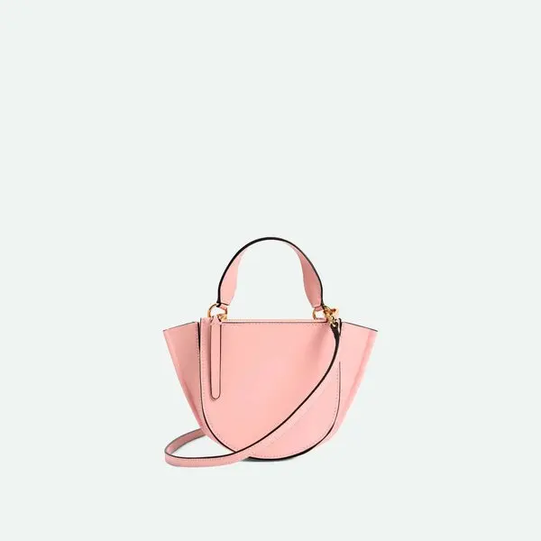WANDLER Hortensia Piccola Leather Tote Bag - Primrose