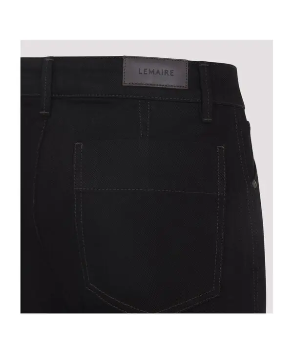 LEMAIRE Wide-leg Jeans - Black