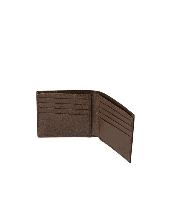 Gucci Monogrammed Bifold Wallet - Beige/ebony