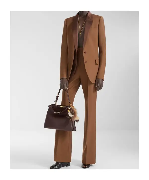 Fendi High-waisted Flared Trousers