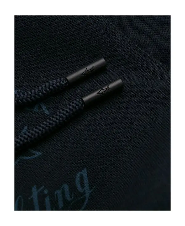 PAUL  SHARK Paul & Shark Hooded Zip-up Jacket With Logo Print