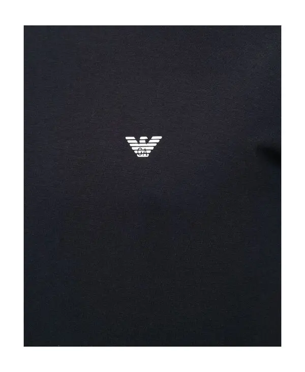 Emporio Armani Navy Blue T-shirt - Black