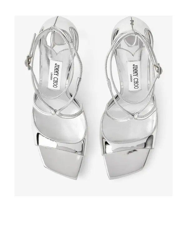 JIMMY CHOO Azia 95 Sandals - White
