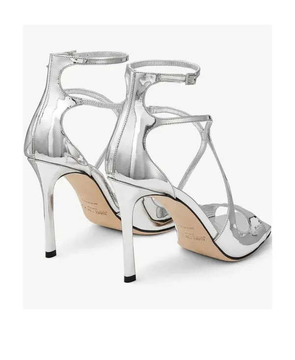JIMMY CHOO Azia 95 Sandals - White