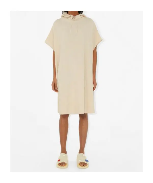 Burberry Towelling Hooded Cotton Dress