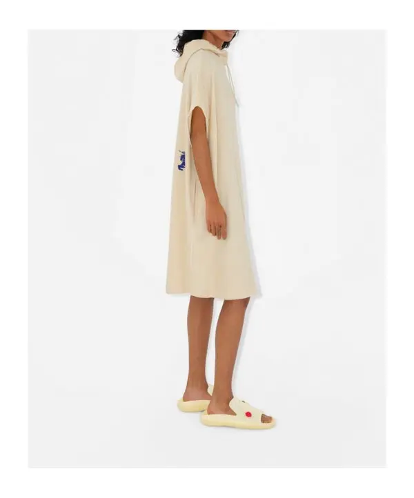 Burberry Towelling Hooded Cotton Dress