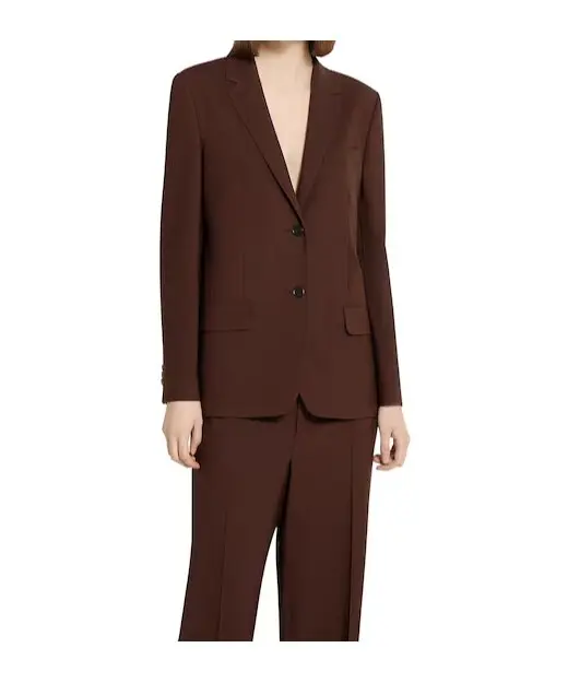 Gucci Single-breasted Wool-blend Blazer With Gg Lining