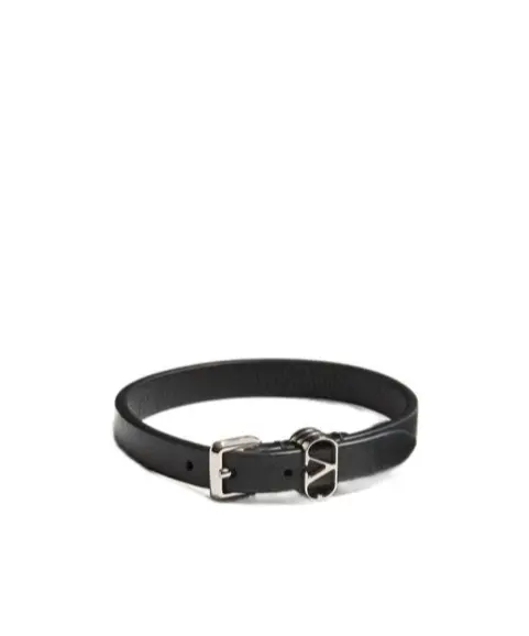Valentino Garavani Vlogo Signature Bracelet - Black