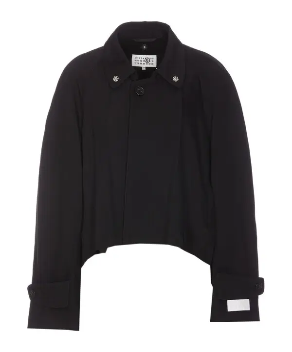 MAISON MARGIELA Pleated Twill Jacket