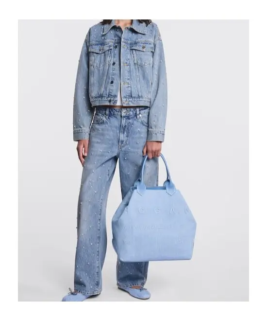 Hogan Large Script Tote Bag