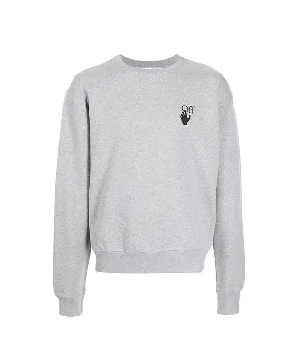 Off-White Logo-print Long-sleeve Sweatshirt
