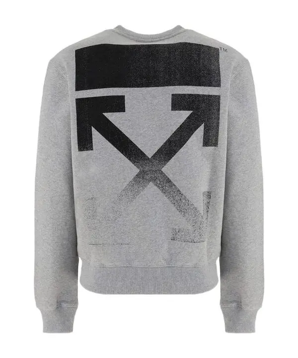 Off-White Logo-print Long-sleeve Sweatshirt