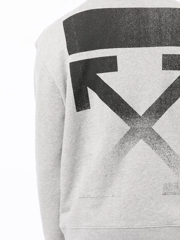 Off-White Logo-print Long-sleeve Sweatshirt
