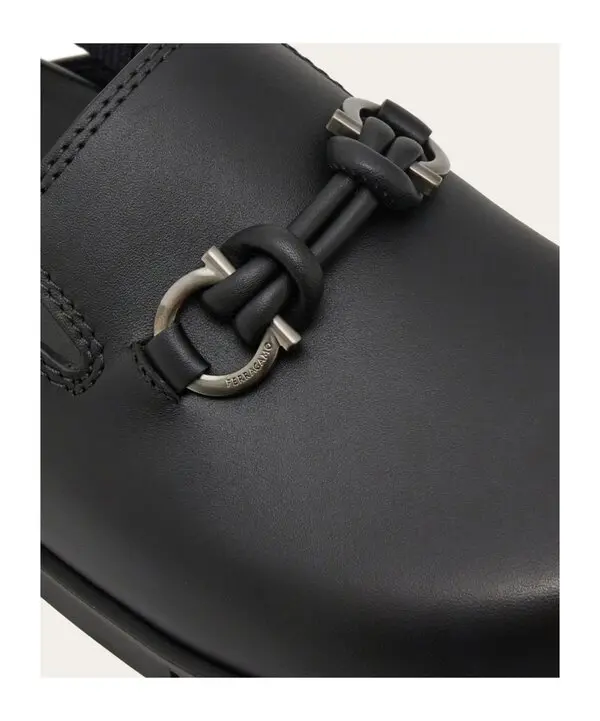 FERRAGAMO Gancini Buckle Mule