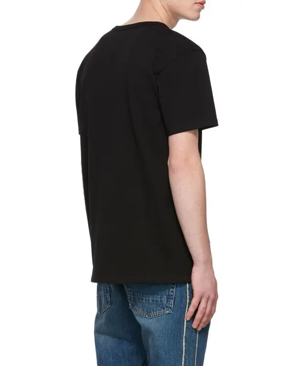 Alexander McQueen Skull Embroidered Crewneck T-shirt