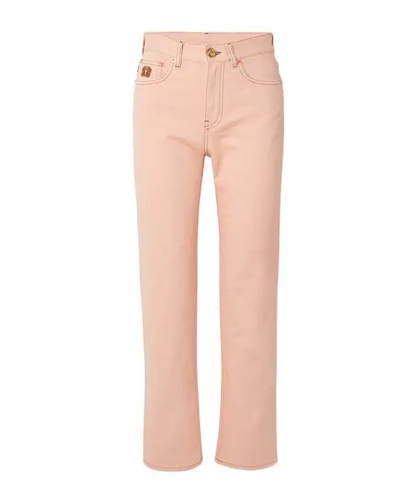 BLAZÉ MILANO Clapotis Paso Straight Leg Jeans - Baby Powder