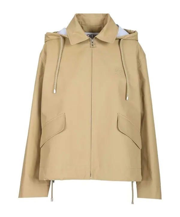 Loewe Long Sleeve Hooded Jacket