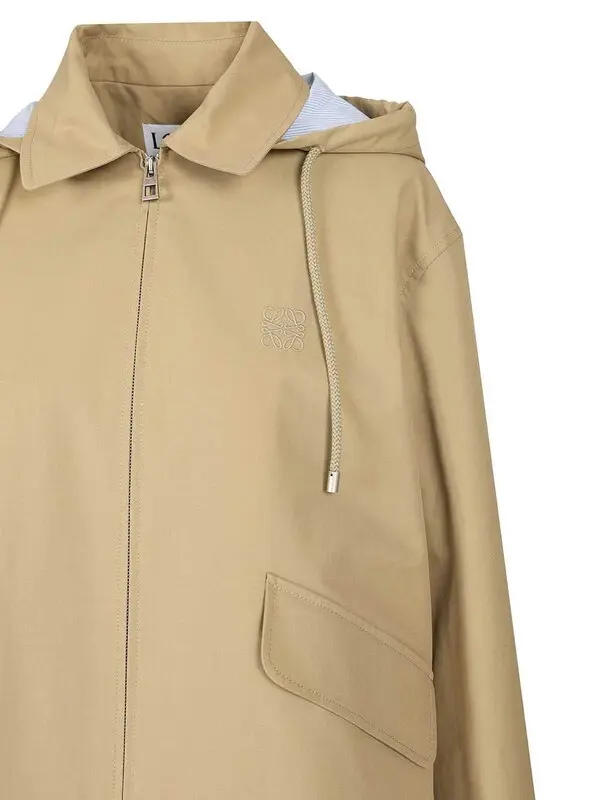 Loewe Long Sleeve Hooded Jacket