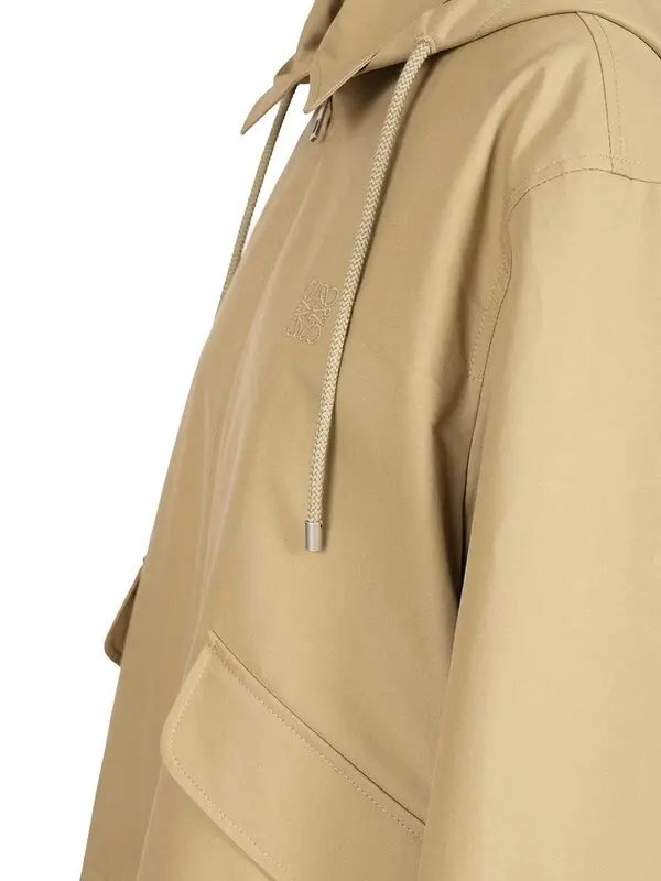 Loewe Long Sleeve Hooded Jacket