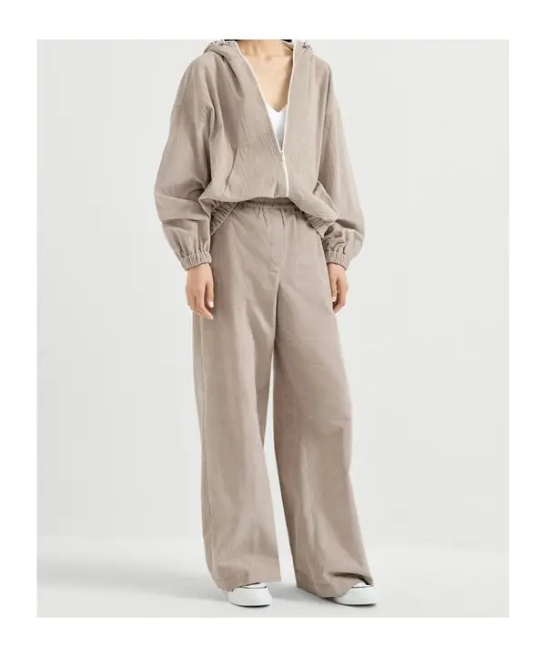 Brunello Cucinelli Corduroy Zip-up Hoodie
