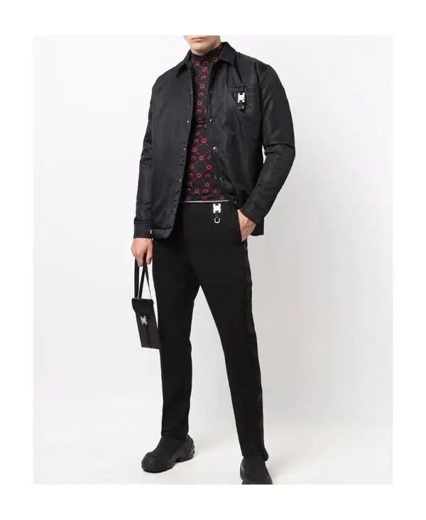 1017 Alyx 9sm Buckle Detailed Straight Leg Pants