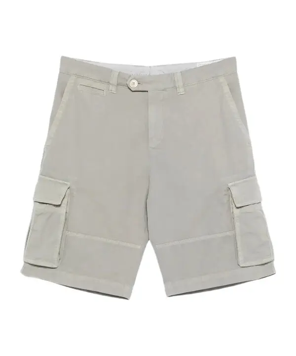 Brunello Cucinelli Knee-length Cargo Shorts - Kaky