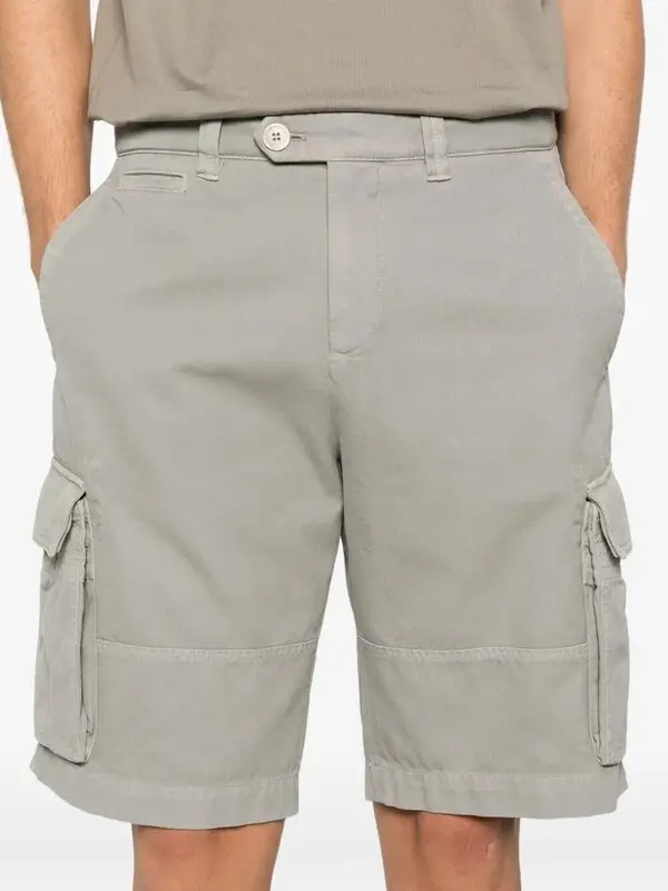 Brunello Cucinelli Knee-length Cargo Shorts - Kaky