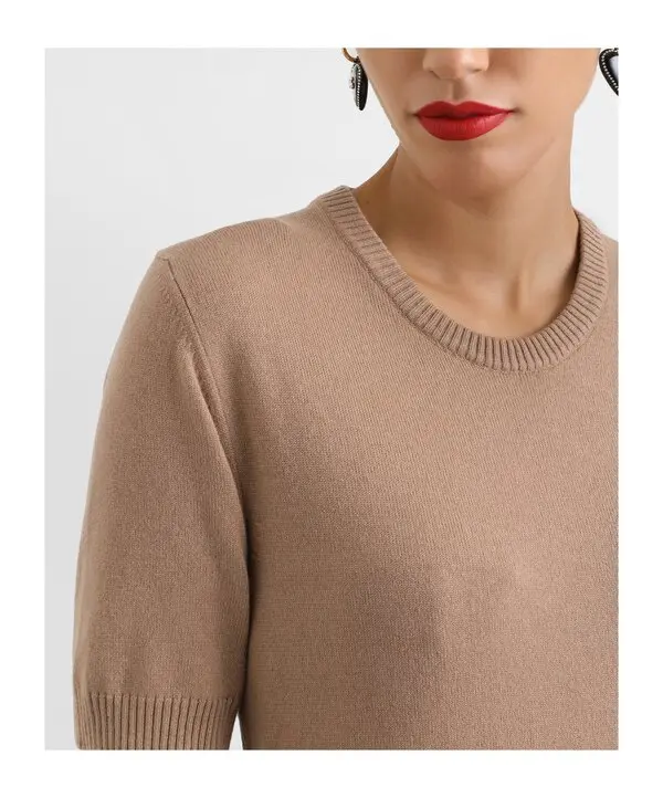Dolce & Gabbana Short Sleeve Cashmere Sweater