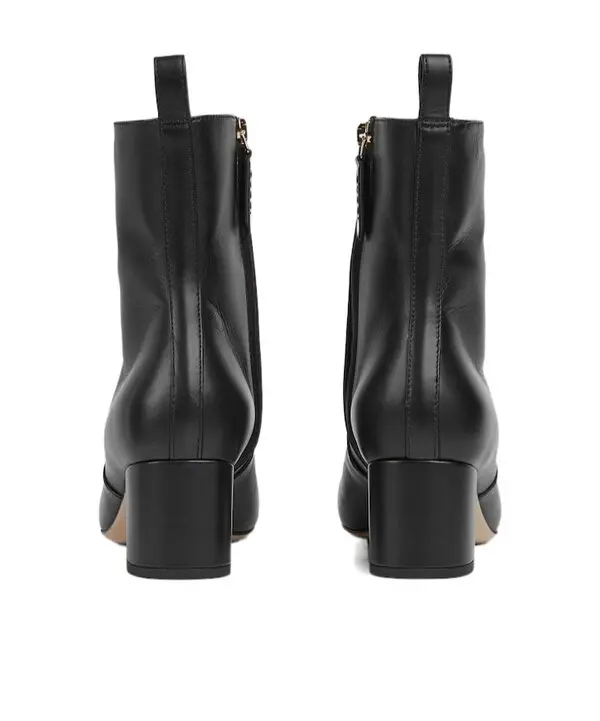 Gucci Horsebit Zip Ankle Boots
