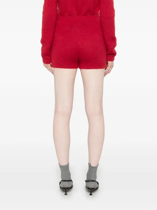 TWINSET Button Detail Knit Shorts