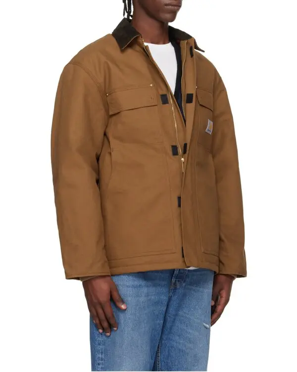 Carhartt Work In Progress Arctic Canvas Coat - Brown