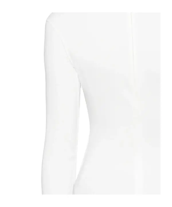 MUGLER Star Cutout Long-sleeve Top