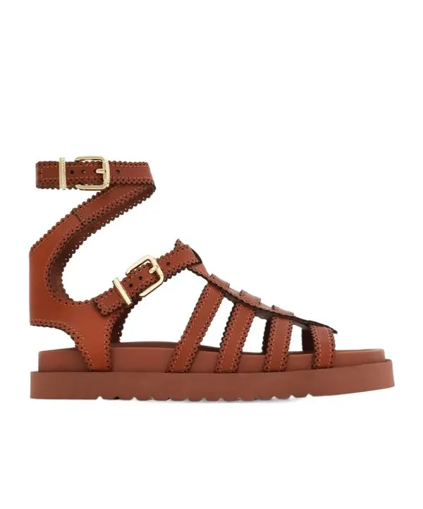 Zimmermann Goldie Sandals - Walnut