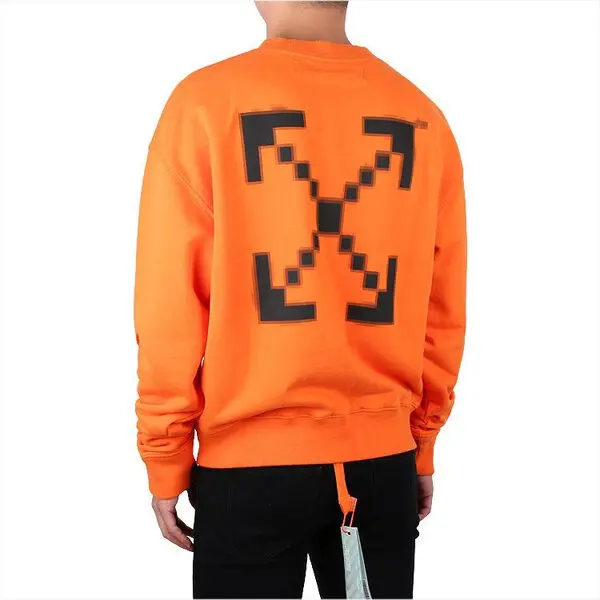 Off-White Logo Printed Crewneck Sweater