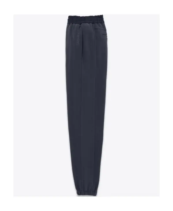 Saint Laurent Drawstring Straight Leg Trousers