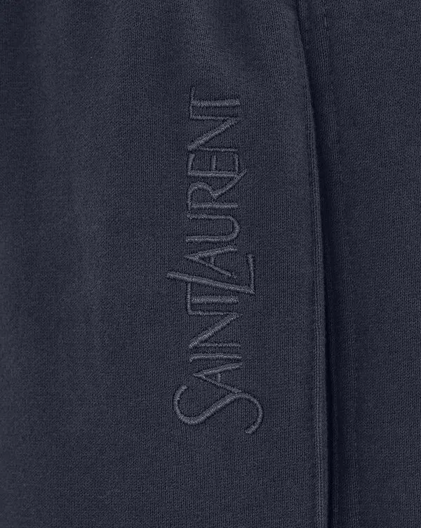 Saint Laurent Drawstring Straight Leg Trousers