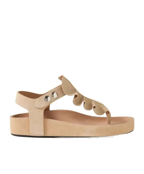 Isabel Marant Étoile Ruffled Platform Sandals