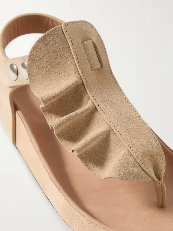 Isabel Marant Étoile Ruffled Platform Sandals