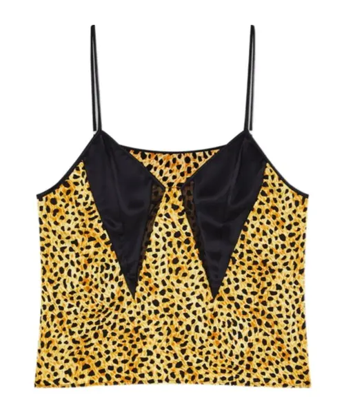 Versace Sleeveless V-neck Top
