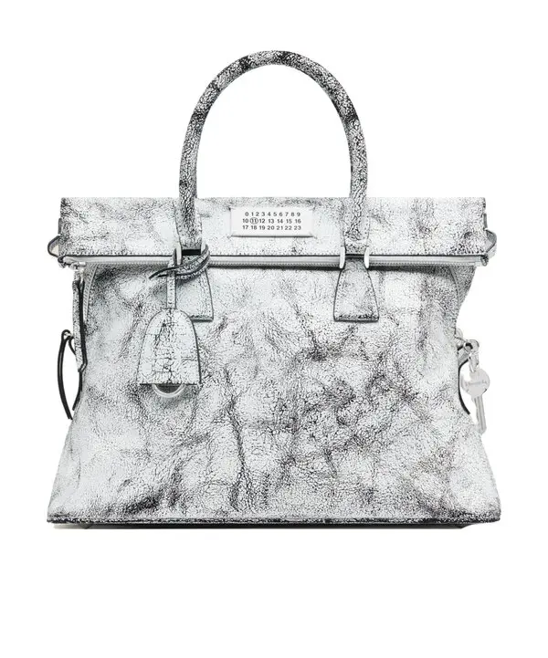 MAISON MARGIELA Loved To Death Medium 5ac Crossbody Bag - White