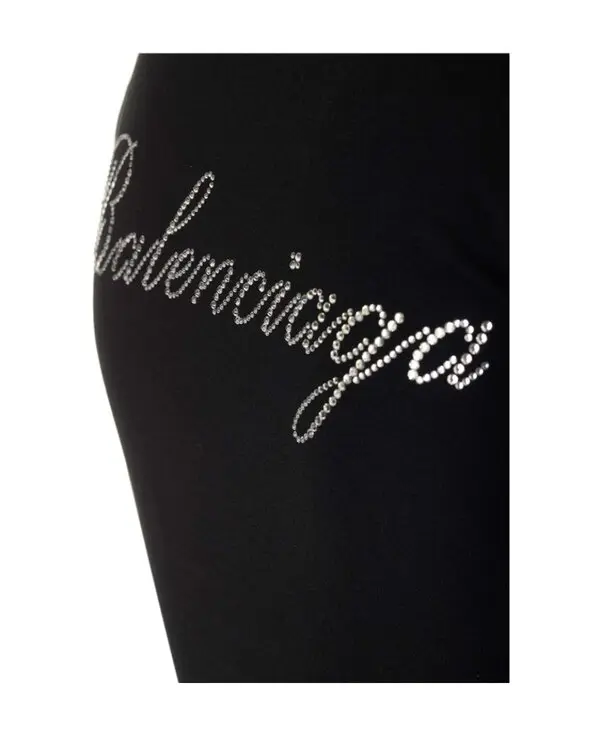 Balenciaga Logo Embellished Crewneck T-shirt