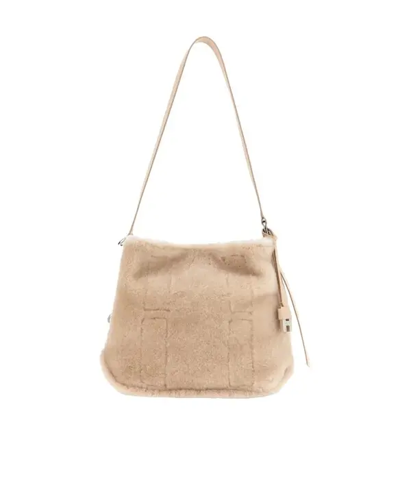Hogan Magnetic-closure Leather Tote Bag - Ivory