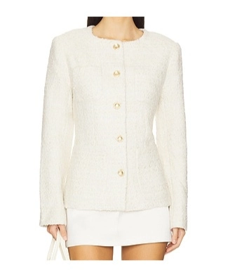 Celine Jacket In Cashmere And Wool