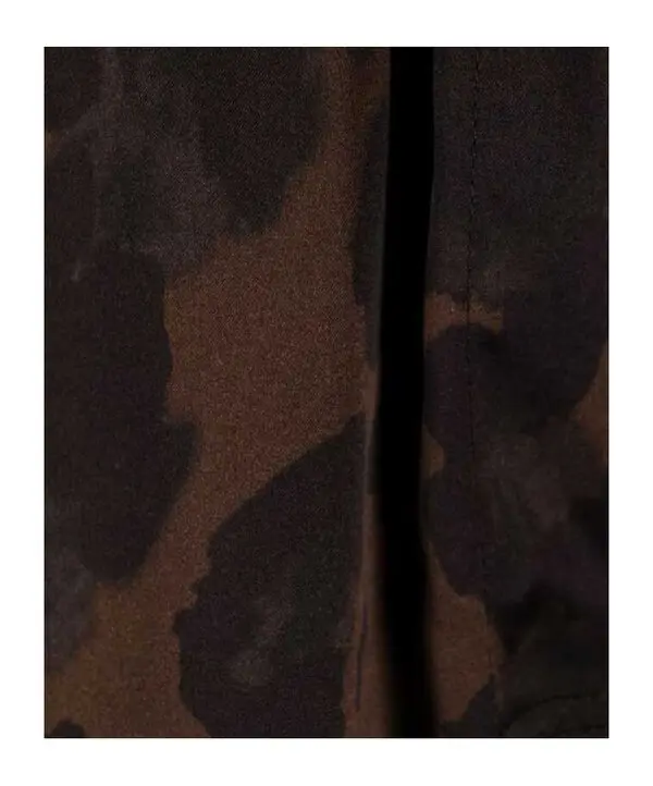 TOM FORD Leopard Print Boxer Shorts - Black