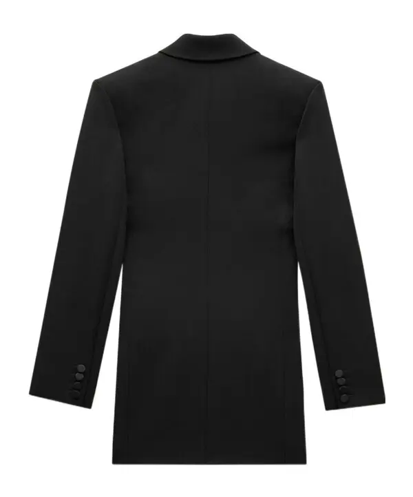 Saint Laurent Tuxedo Double-breasted Jacket - Black