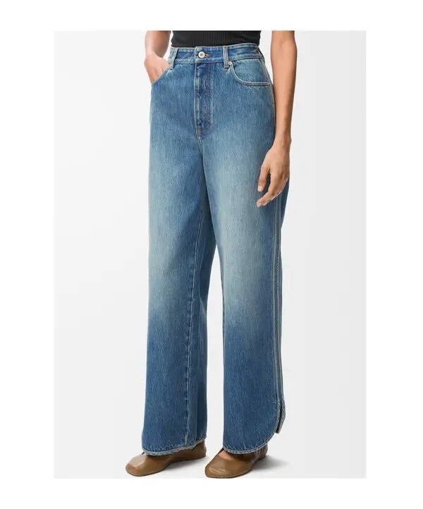 Loewe Denim Jeans With Contrast Piping