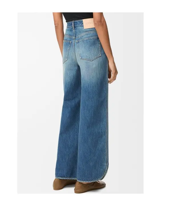 Loewe Denim Jeans With Contrast Piping