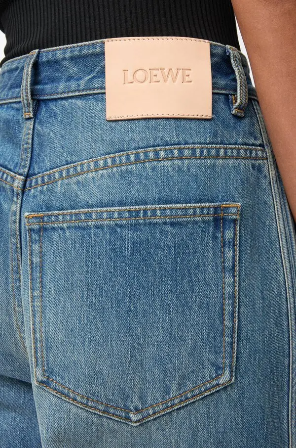 Loewe Denim Jeans With Contrast Piping